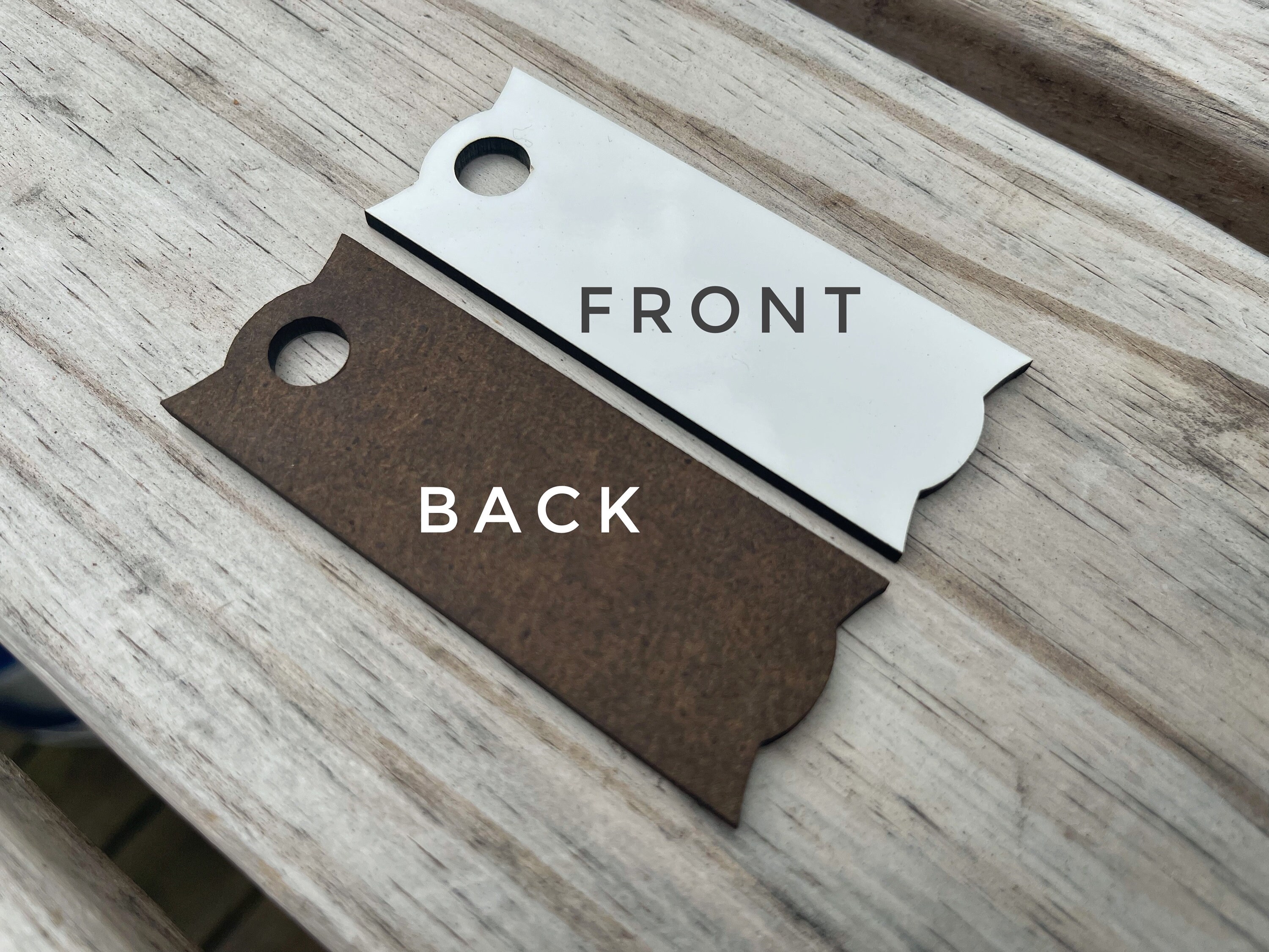 Name Tag Sublimation BLANK for Quencher H2.0 Tumbler, Tumbler Topper ...