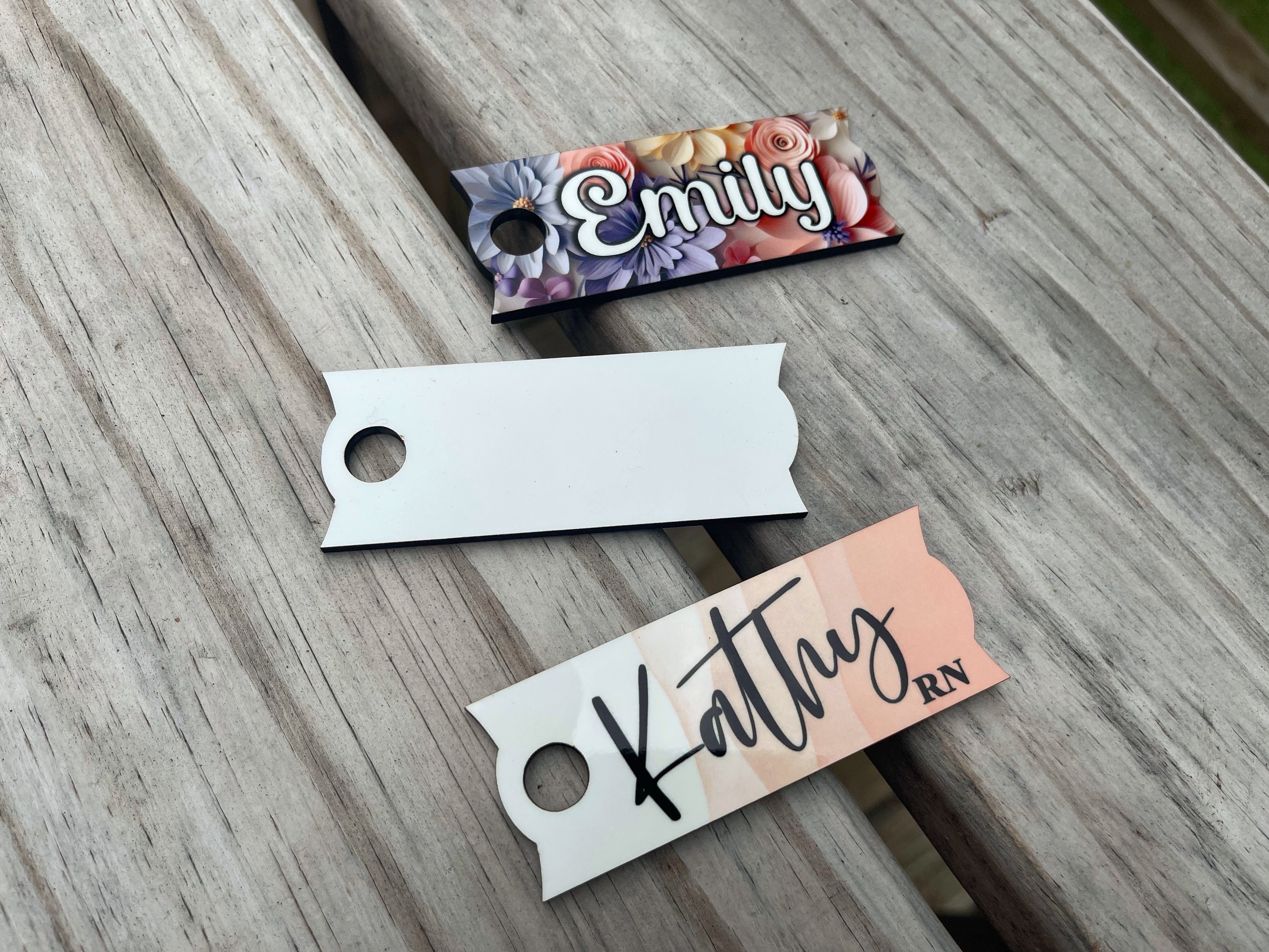 Name Tag Sublimation BLANK for Quencher H2.0 Tumbler, Tumbler Topper ...