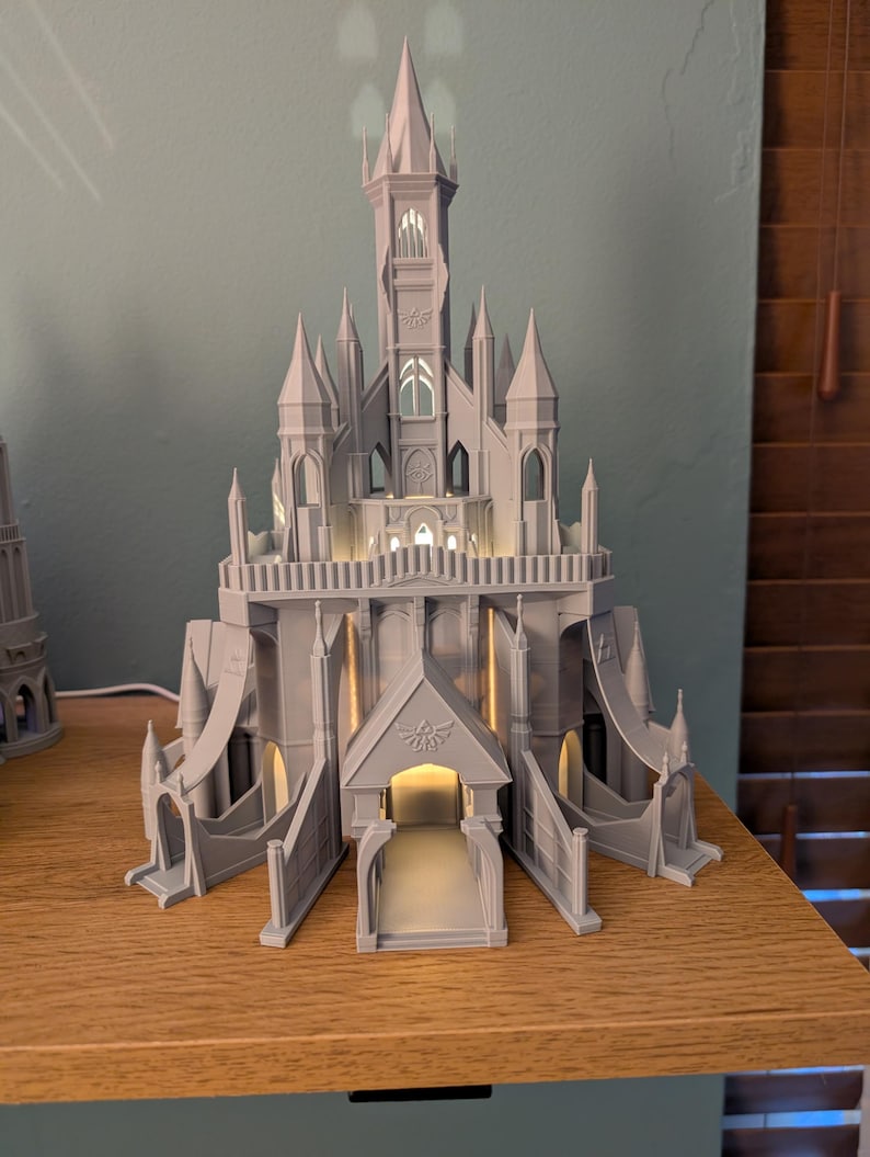 Hyrule Castle - the Legend of Zelda: Breath of the Wild - (2-piece) - Etsy