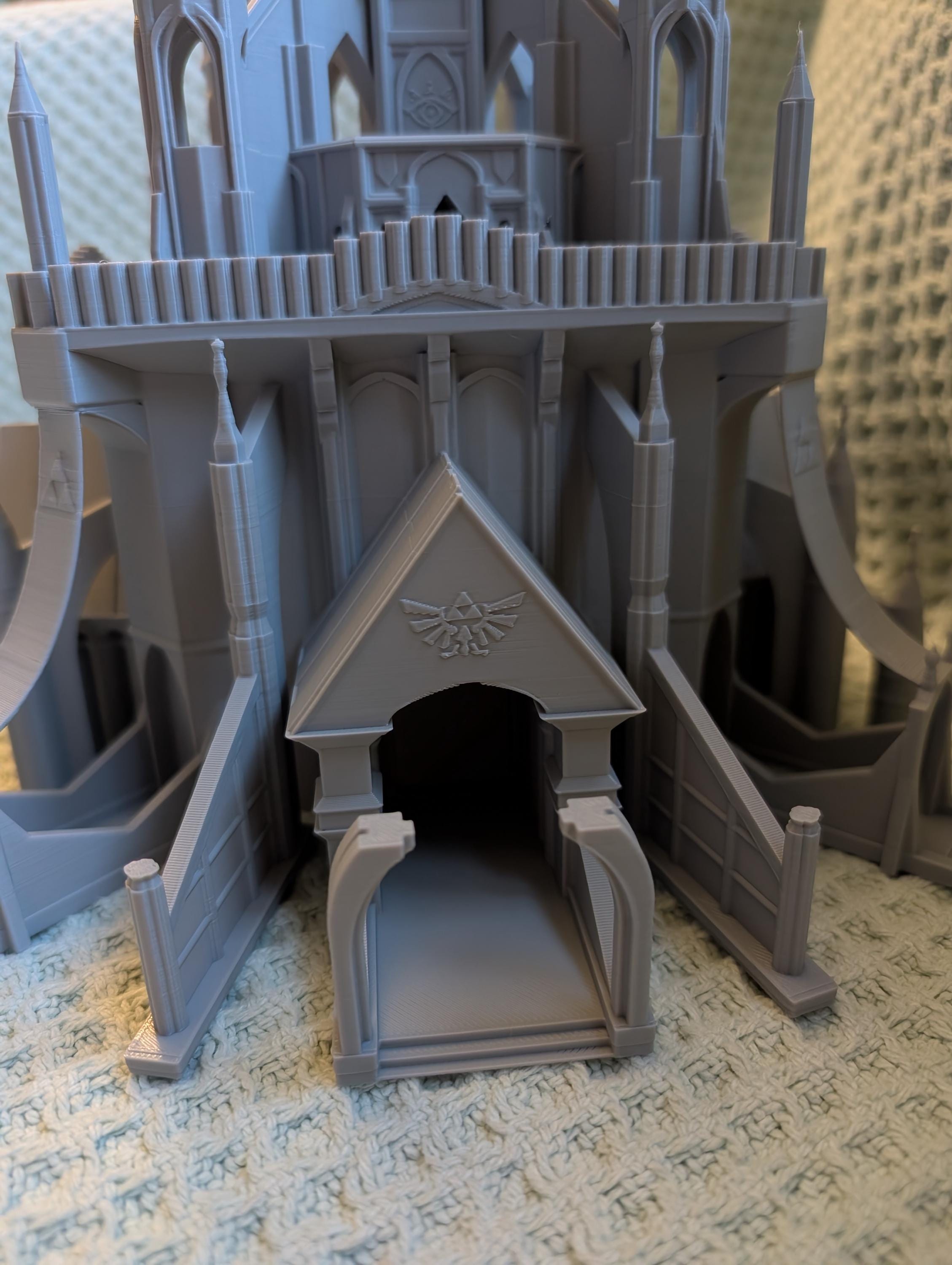 Hyrule Castle - the Legend of Zelda: Breath of the Wild - (2-piece) - Etsy