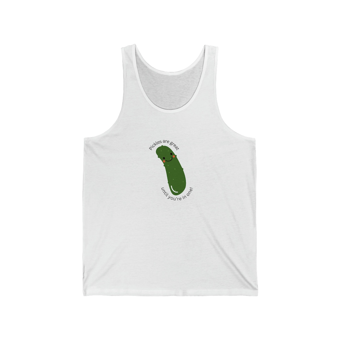 Pickle Tank, Funny Tank, Silly Tank, Workout Tank, Just for Laughs ...