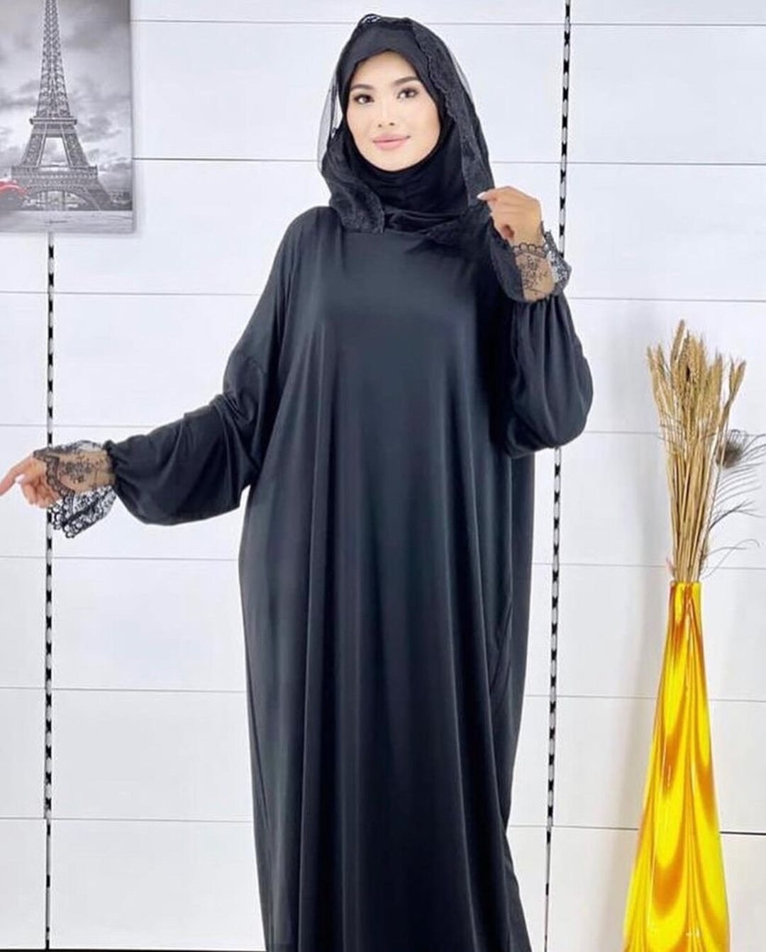 Prayer Dress, One Piece Prayer Dress, Hooded Prayer Dress, Basic Dress ...