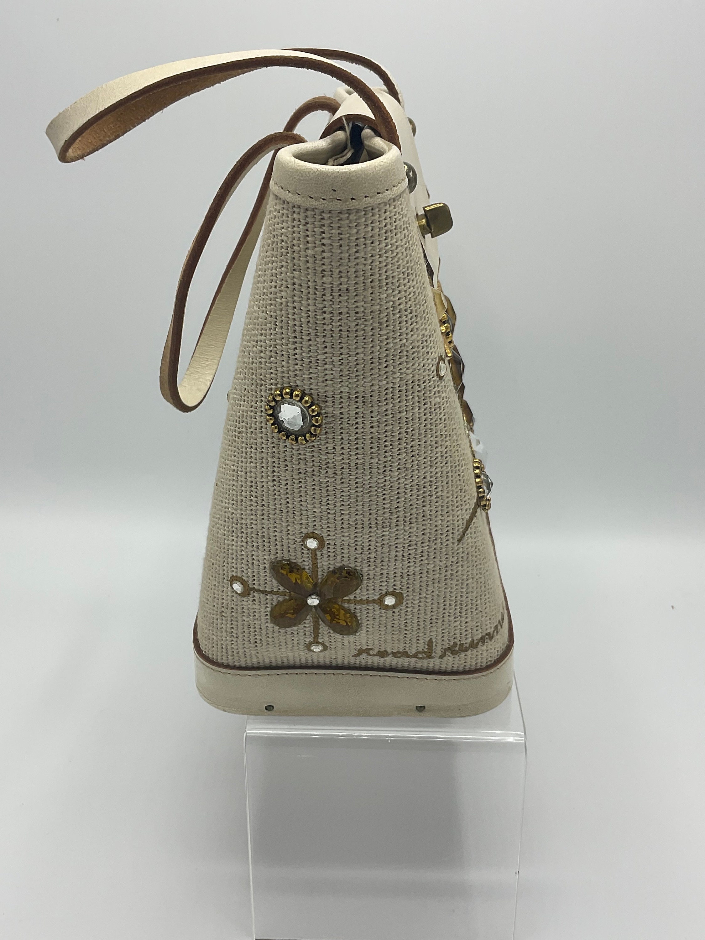 Very Rare Enid Collins Road Runner Bag With Jewels on All Four Sides - Etsy
