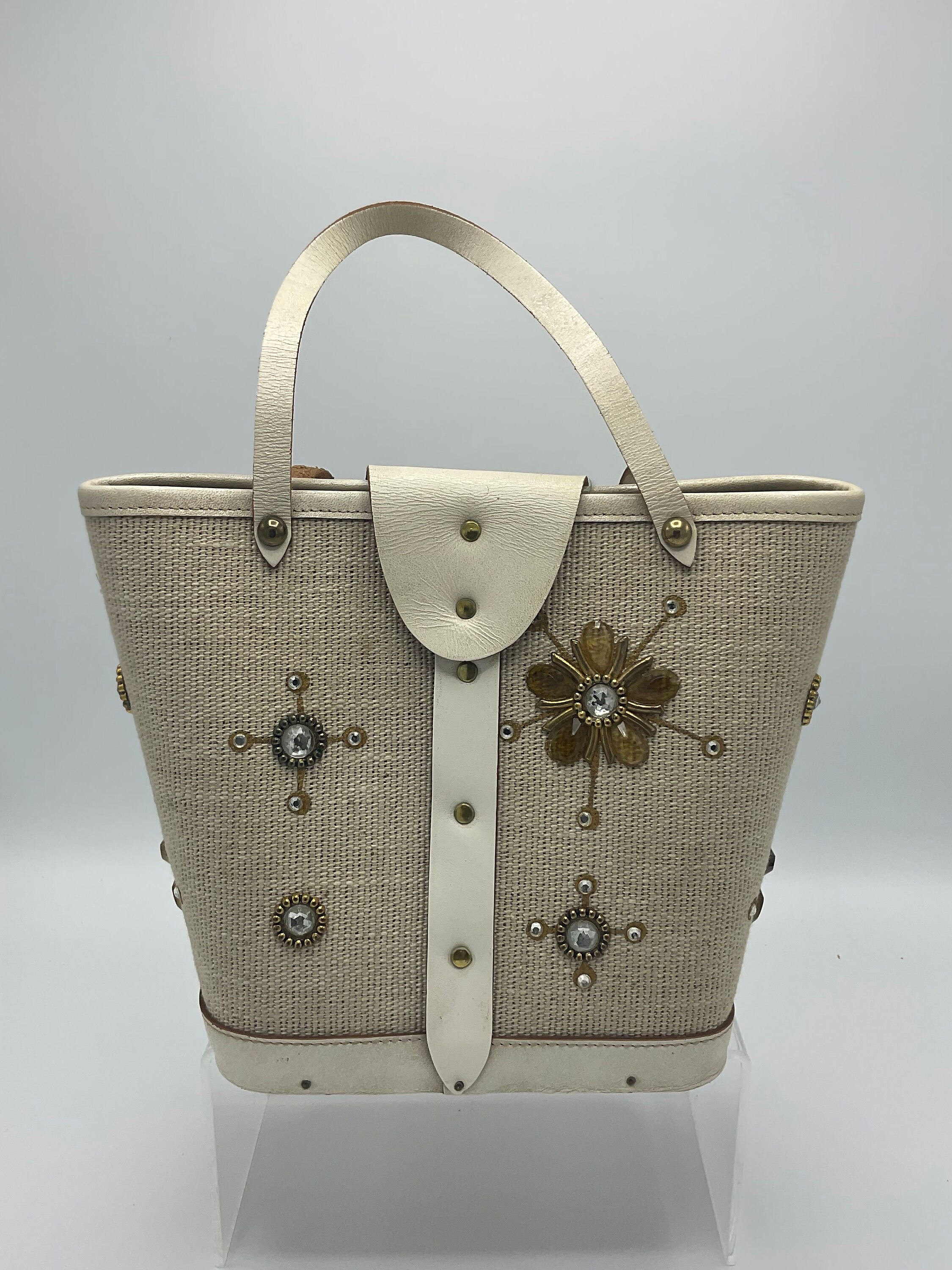 Very Rare Enid Collins Road Runner Bag With Jewels on All Four Sides - Etsy