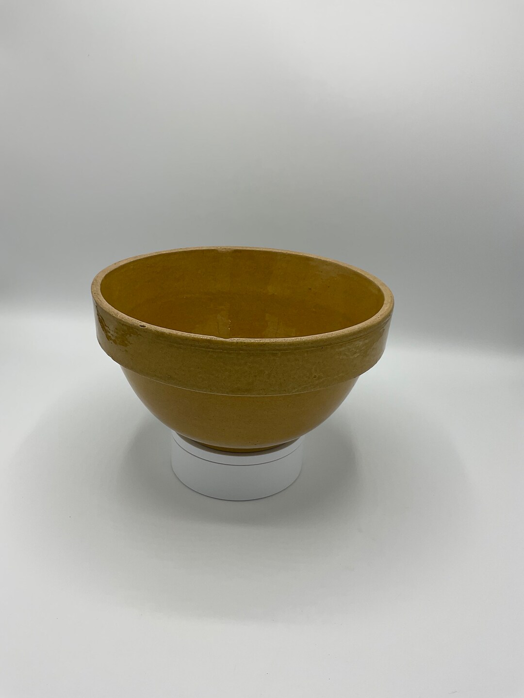 Very Early Bauer Pottery Yellow Ware Mixing Bowl No. 12 - Etsy