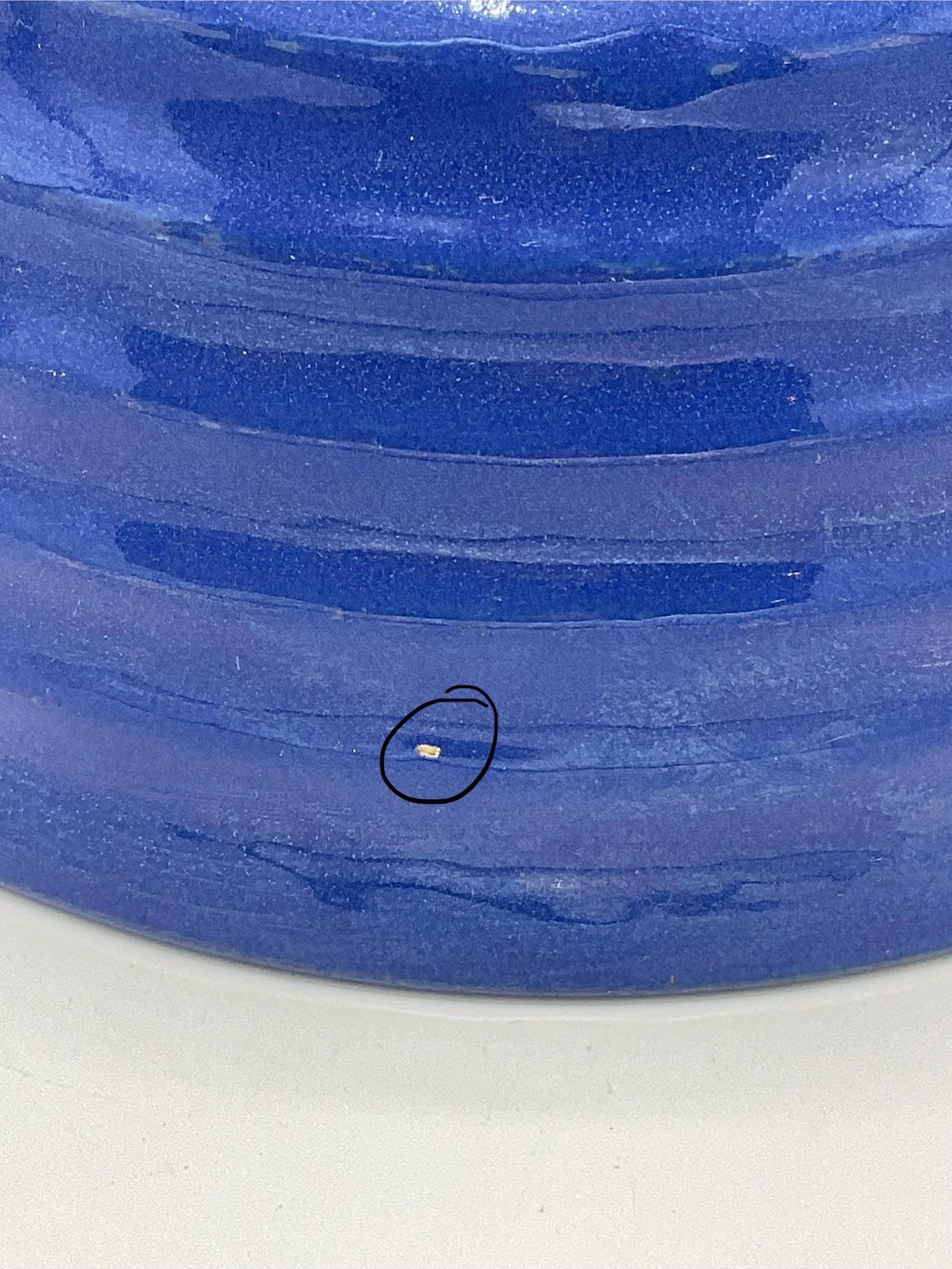 Vintage Bauer Pottery Royal Blue Ringware Batter Bowl - Etsy