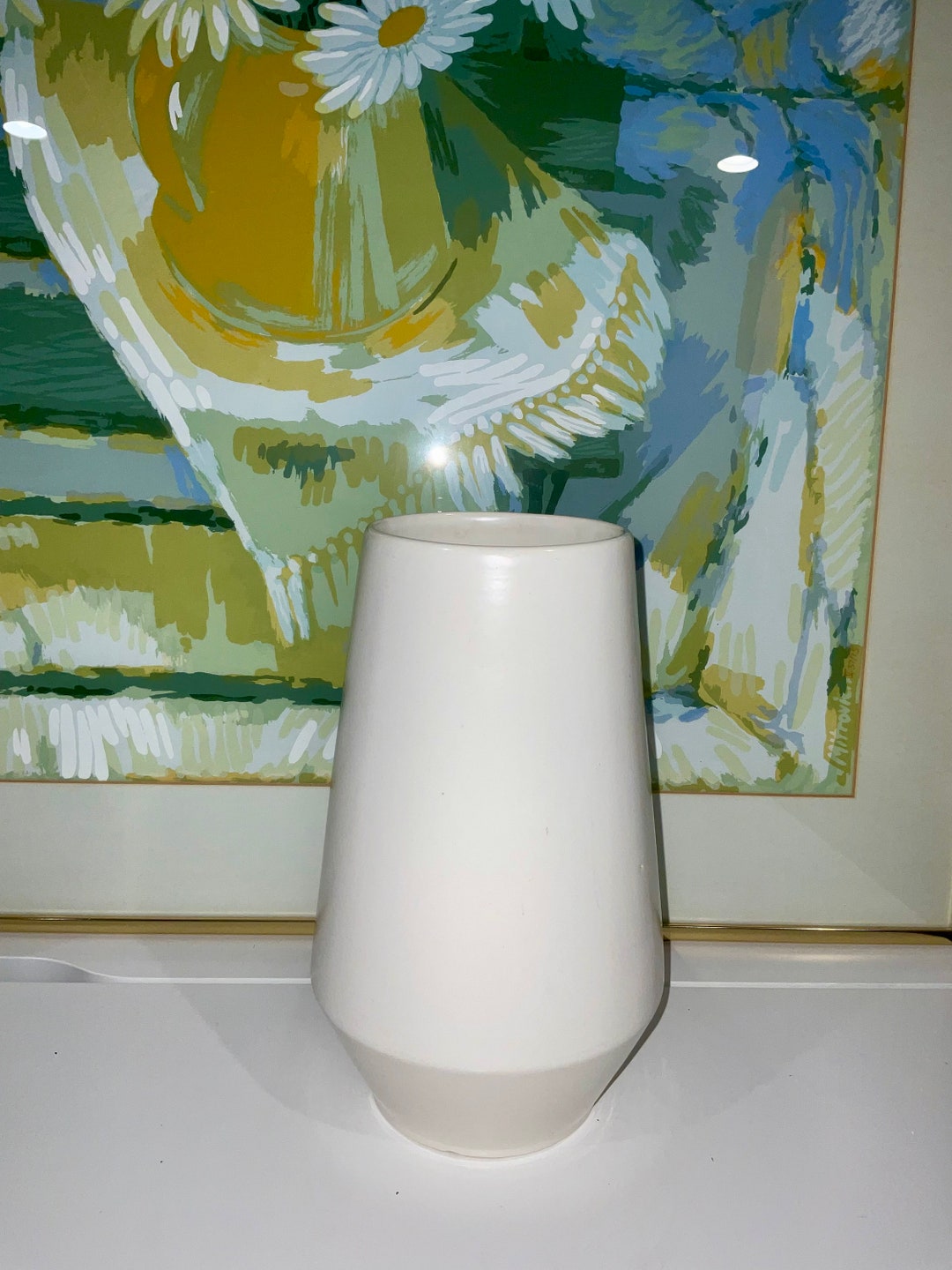 Rare Modernist Bauer Pottery Vase by Tracy Irwin. - Etsy
