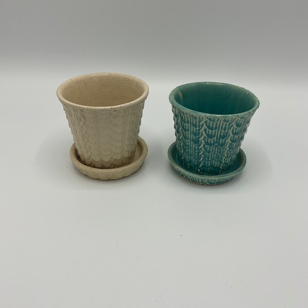 Mccoy Pottery Flower Pots - Etsy