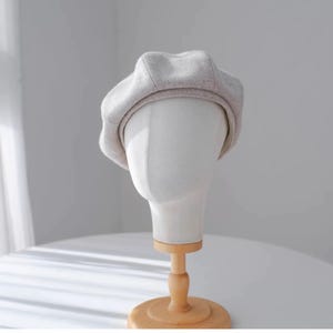 Custom Oversize Wool Beret for Men & Women| Wool Beret| Unisex Fall ...