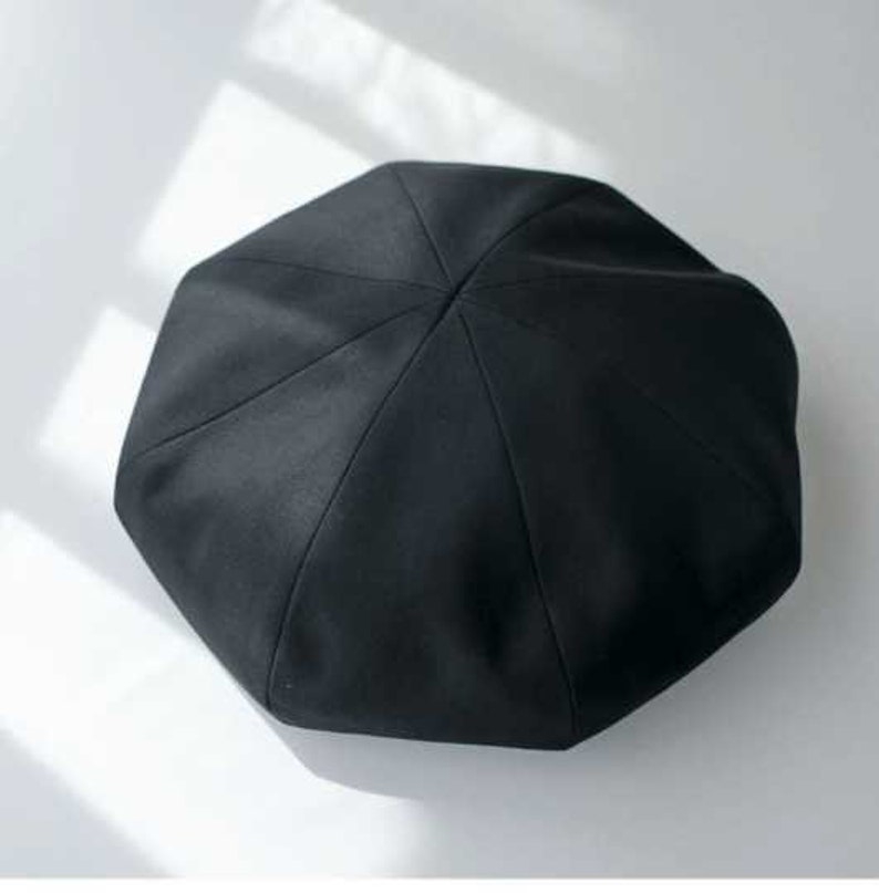 Custom Made Cotton Beret Hat for Standard/large Head, Oversized Cotton ...