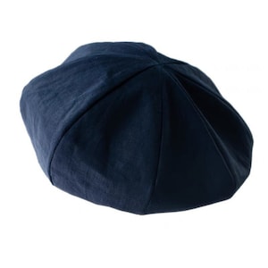 Extra Oversized Spring Summer Beret for Men/women, 100% Linen Beret Hat ...