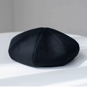 Custom Oversize Wool Beret for Men & Women| Wool Beret| Unisex Fall ...