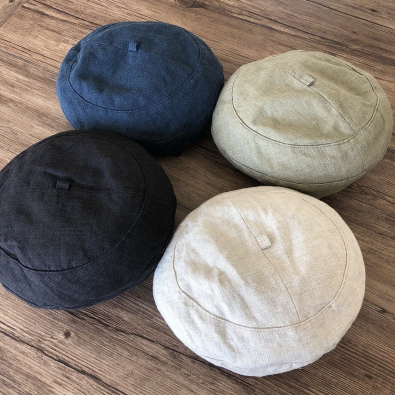 Spring Summer Beret for Women, Linen Beret Hat, Spring/summer Beret for ...
