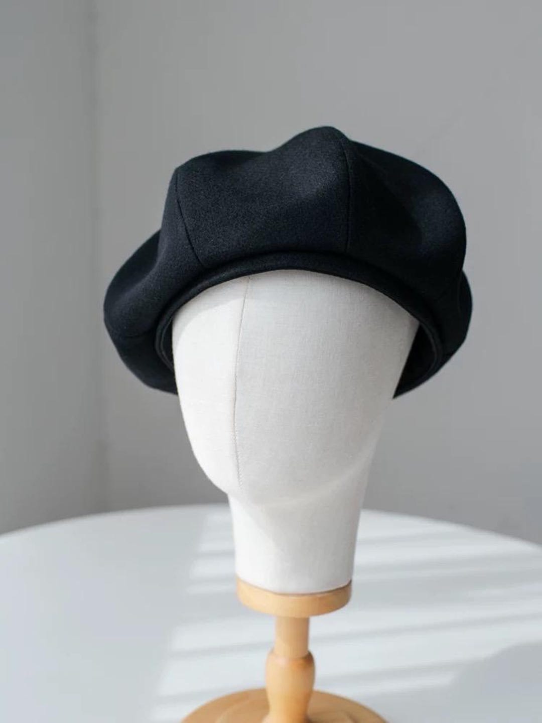 Custom Oversize Wool Beret for Men & Women| Wool Beret| Unisex Fall ...