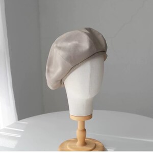 Custom Made Cotton Beret Hat for Standard/large Head, Oversized Cotton ...