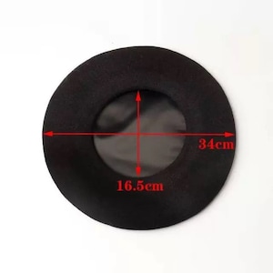 Extra Oversize Wool Beret for Women (fits for Large Head) | Large Beret ...