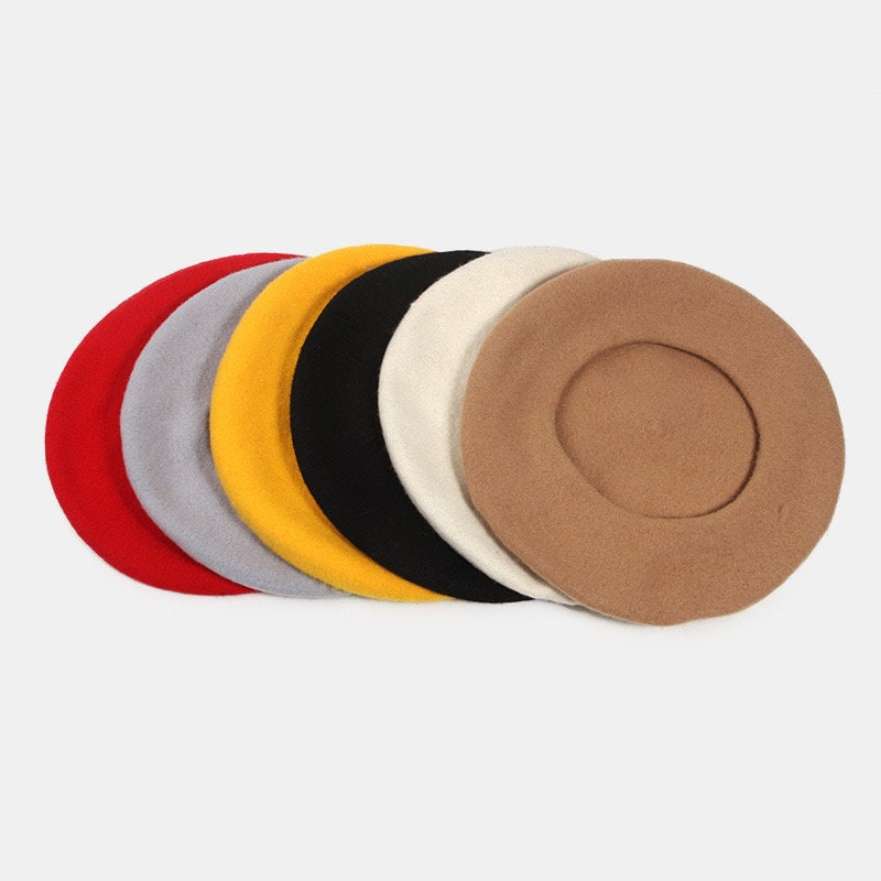 Extra Oversize Wool Beret for Women (fits for Large Head) | Large Beret ...