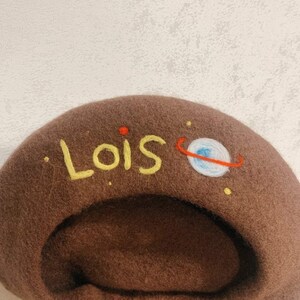 Custom Wool Beret | Personalized Embroidered Beret | Custom Name Beret ...