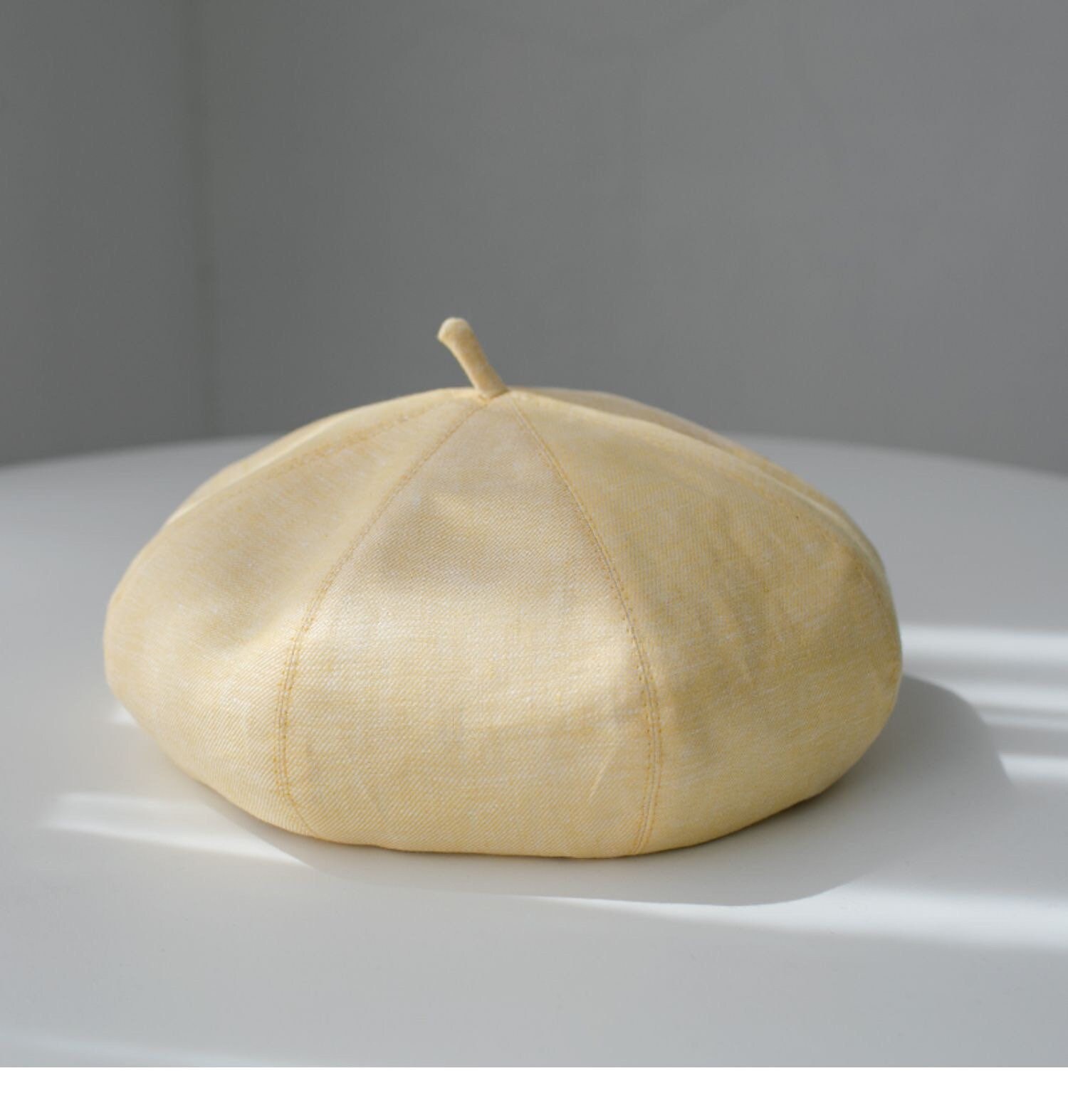 Oversized Spring Summer Beret for Women, Linen Beret Hat, Spring/summer ...