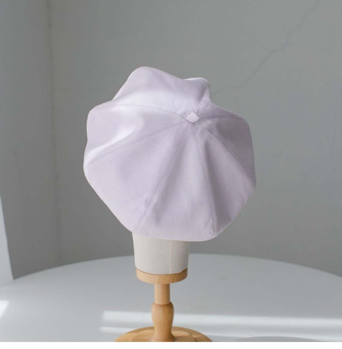 Oversized Spring Summer Beret for Women, Linen Beret Hat, Spring/summer ...