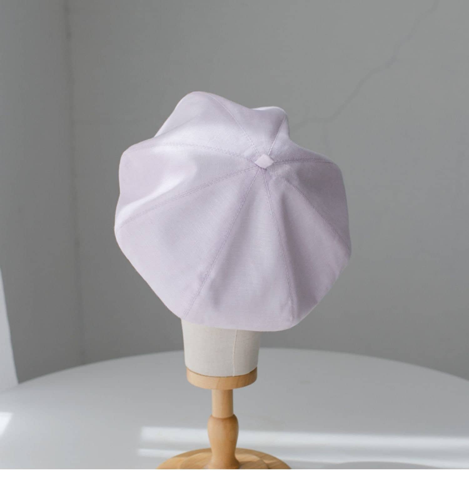 Oversized Spring Summer Beret for Women, Linen Beret Hat, Spring/summer ...
