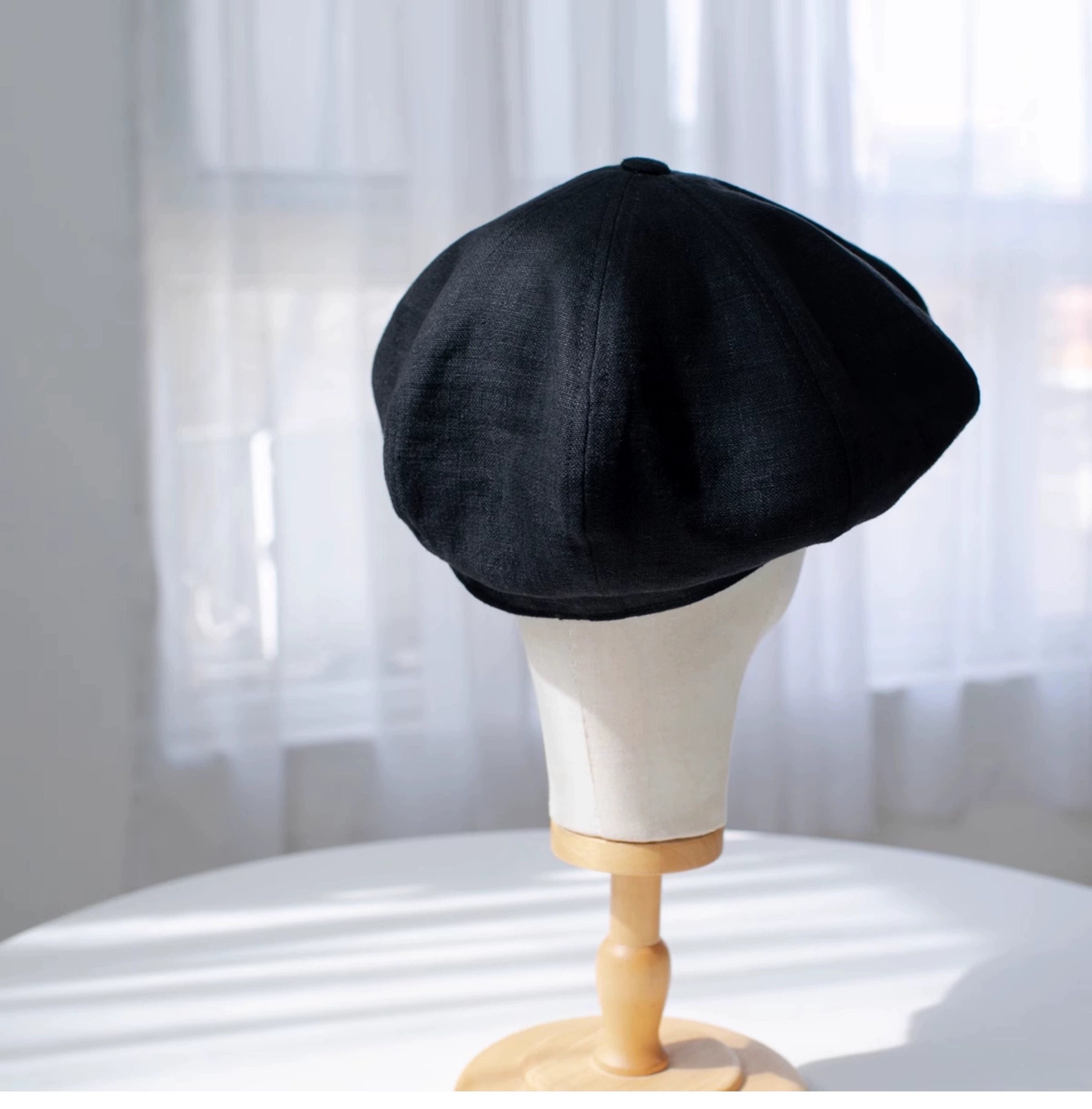 Custom Made Extra Oversized Newsboy Hat, Slouchy Newsboy Cap, Oversized ...