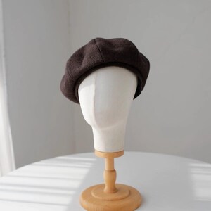 Custom Oversize Wool Beret for Men & Women| Wool Beret| Unisex Fall ...