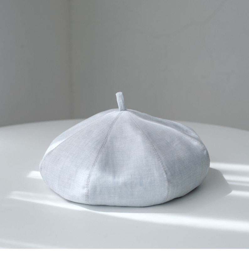 Oversized Spring Summer Beret for Women, Linen Beret Hat, Spring/summer ...