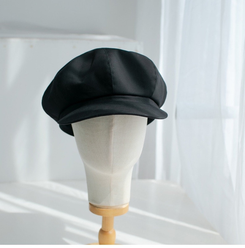 Custom Made Cotton Newsboy Cap for Women/men, Spring/fall/winter Hat ...