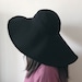 Oversize Wool Beret for Women (fits for Large Head) | Large Beret ...