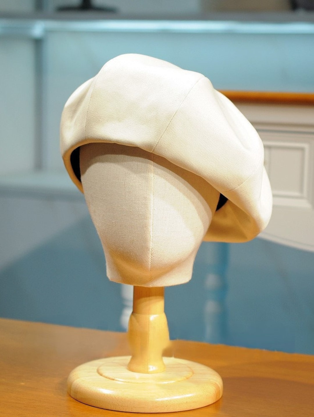 Lightweight Cotton Beret, Summer Hat, Stylish Beret, Casual Beret ...