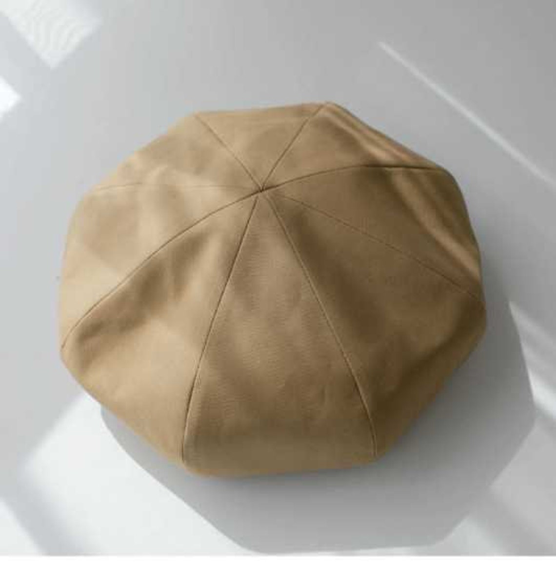 Custom Made Cotton Beret Hat for Standard/large Head, Oversized Cotton ...
