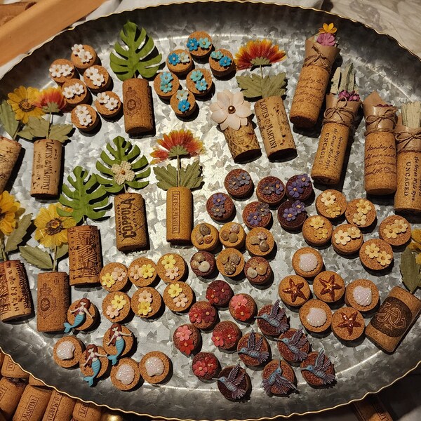 Cork Magnets - Etsy