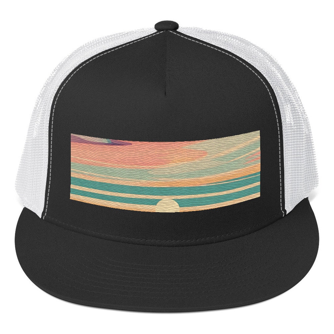 Cotton Candy Sunset Trucker Cap - Etsy