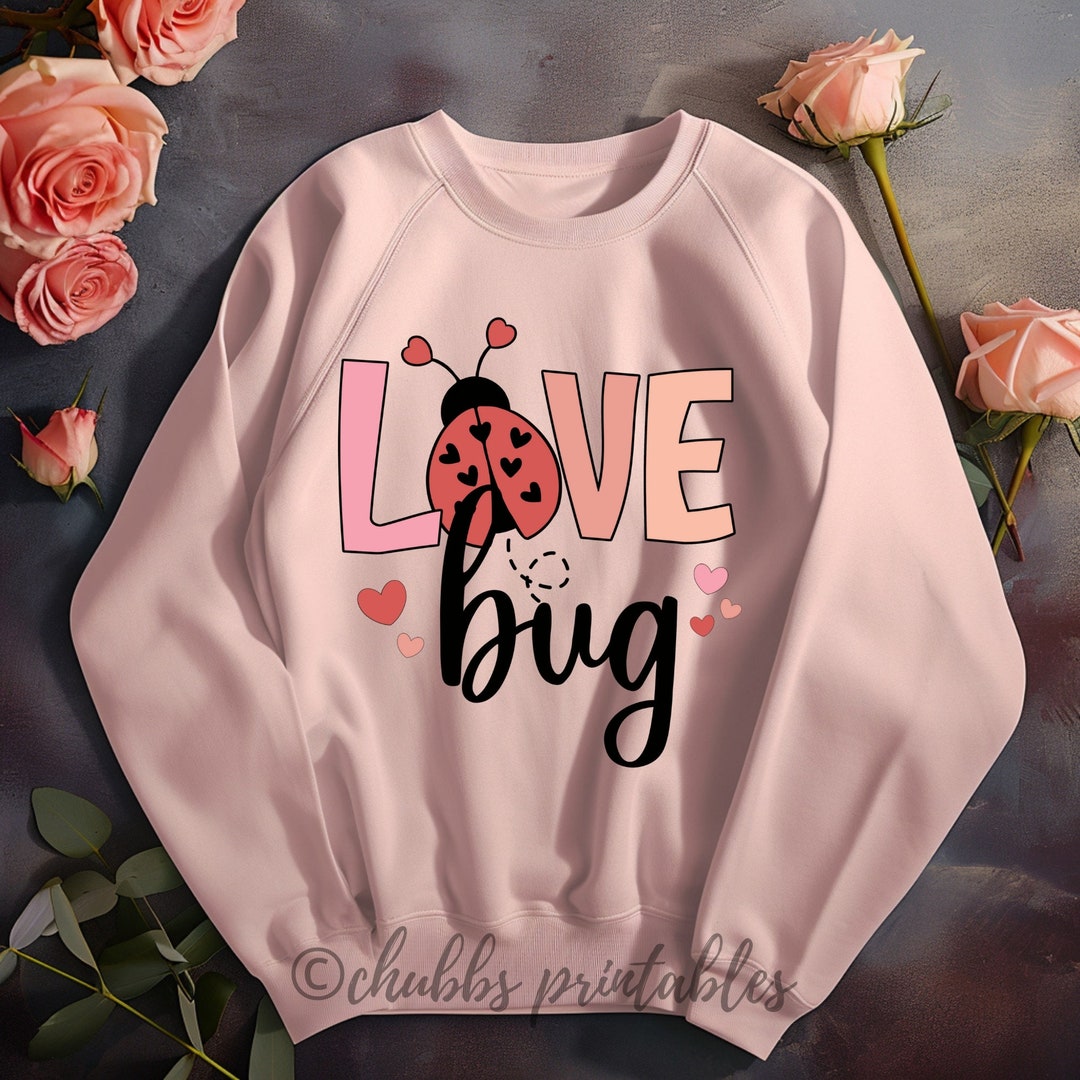 Love Bug Digital Download Instant Printables for Cards and Crafts High ...