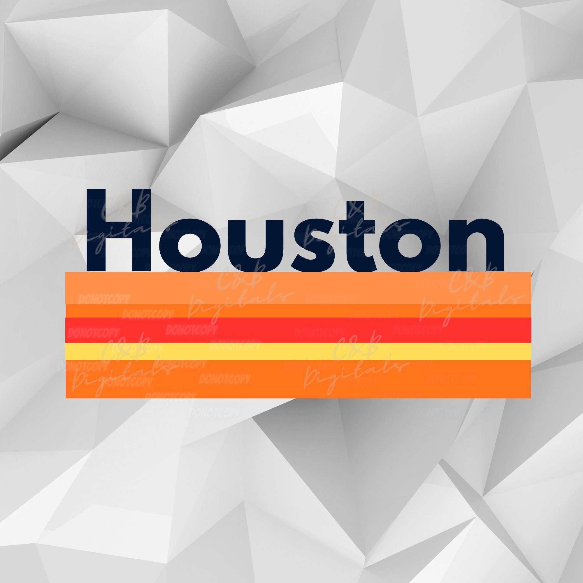 Houston Stripes Png Digital Download - Etsy
