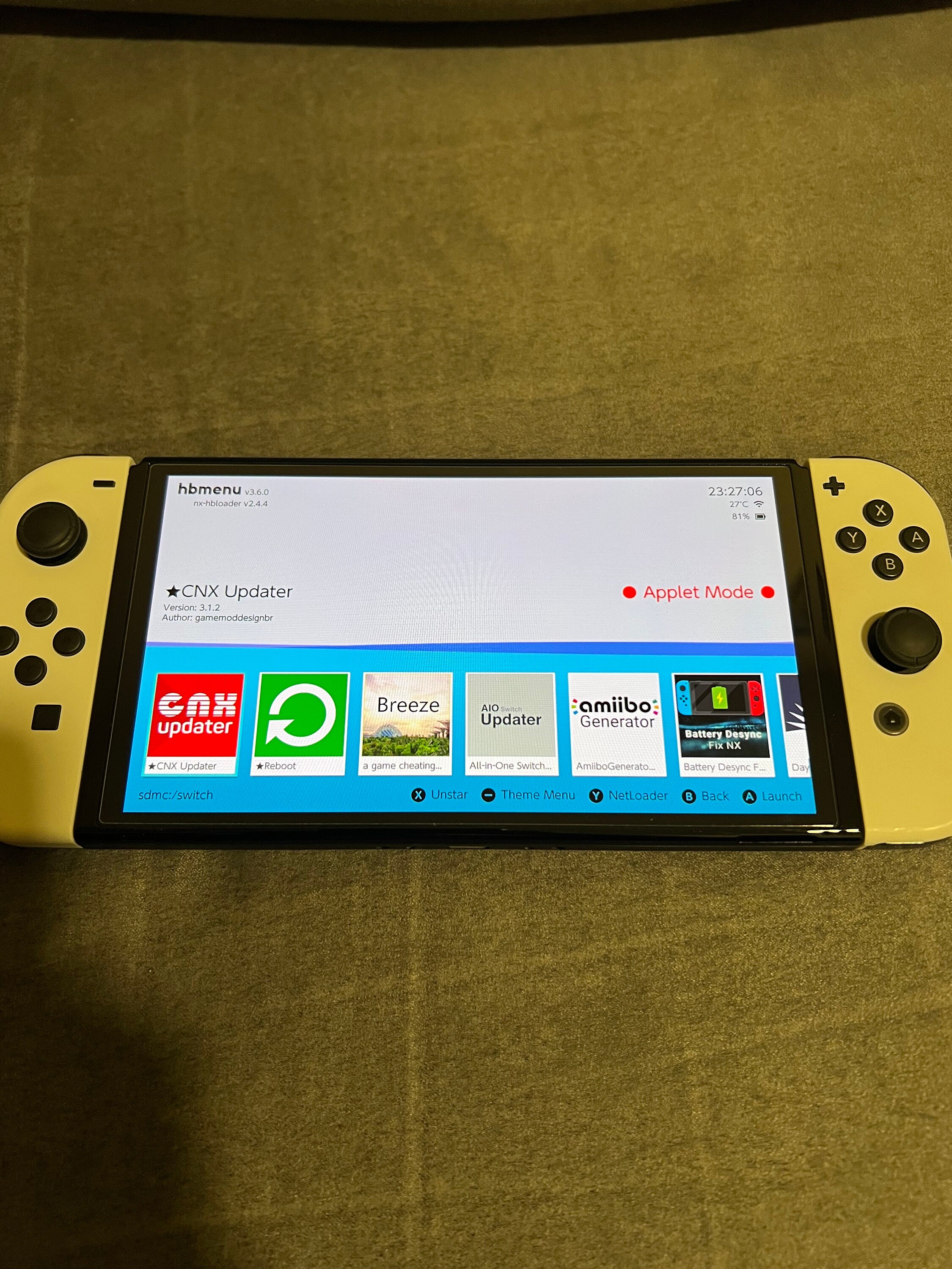 Nintendo Switch OLED White Modchip Tinfoil 128gb - Etsy