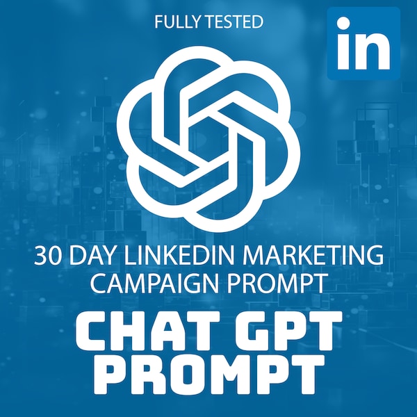 Chat Gpt Linkedin Prompts - Etsy