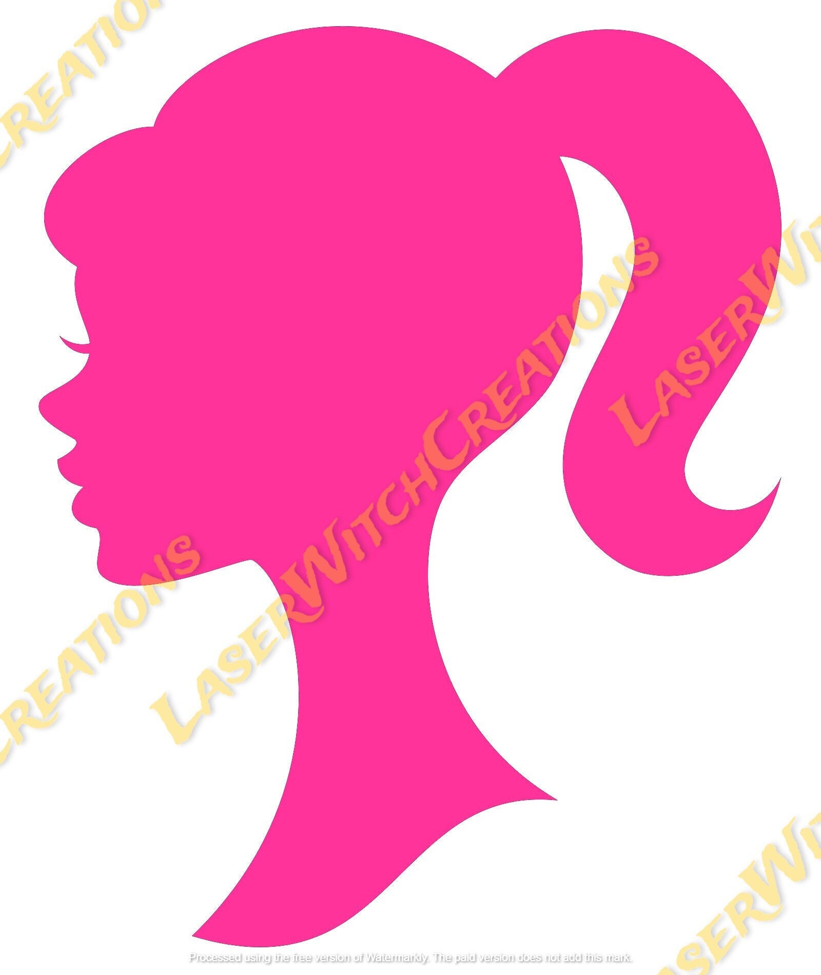 Graduation Barbie Silhouette