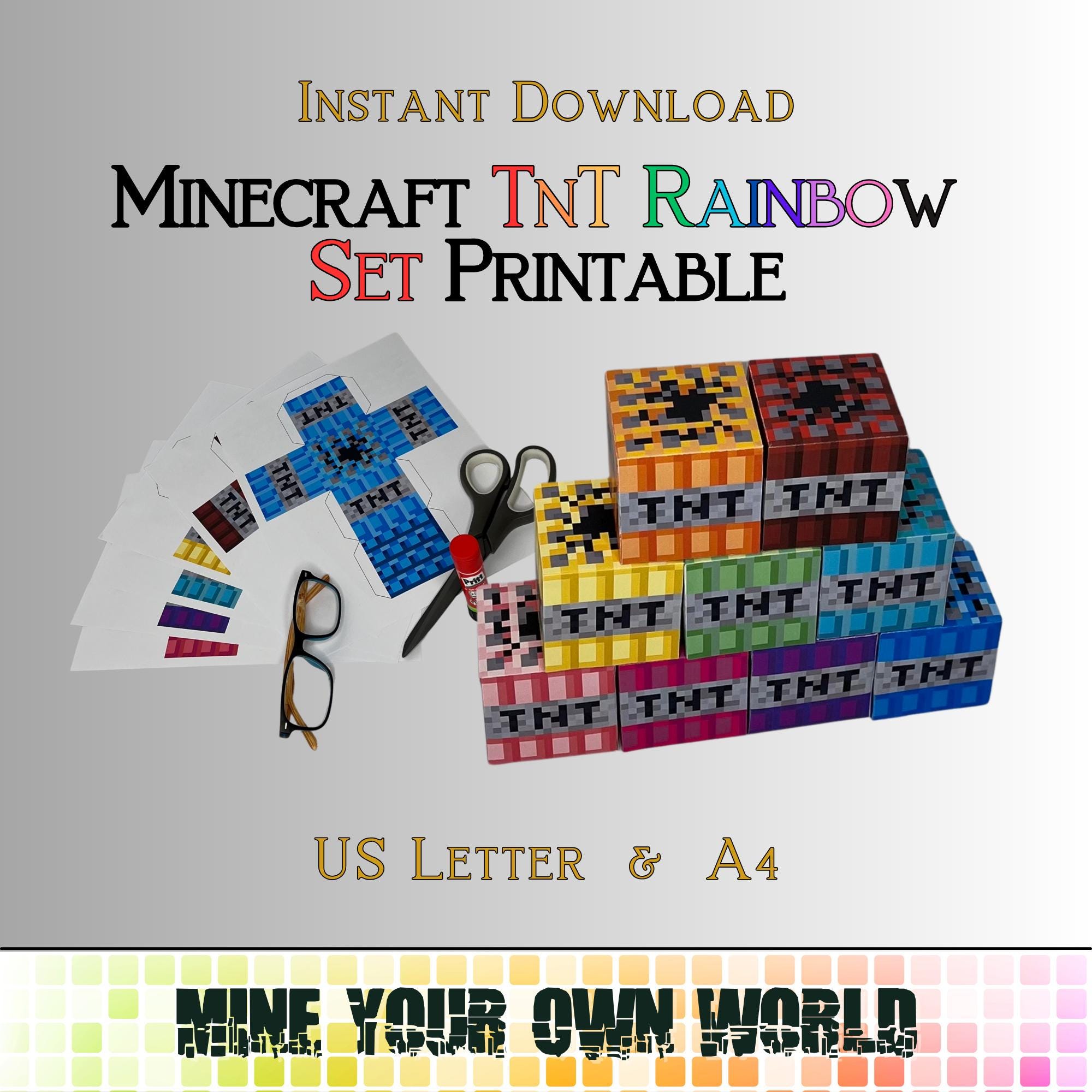 Minecraft Tnt Coloring