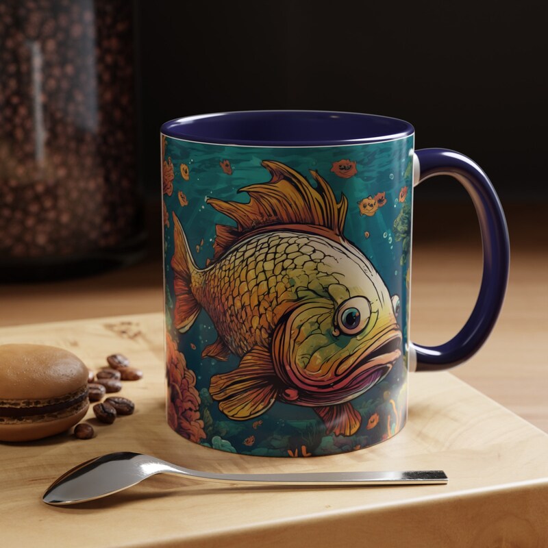 Fish Mug - Etsy