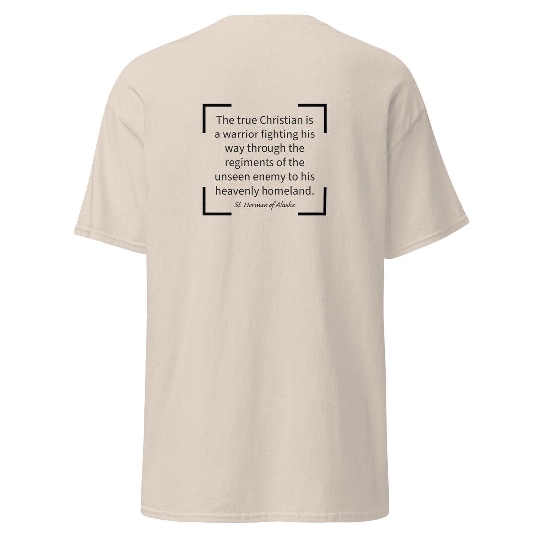 St. Herman Quote Men's Classic Tee - Etsy