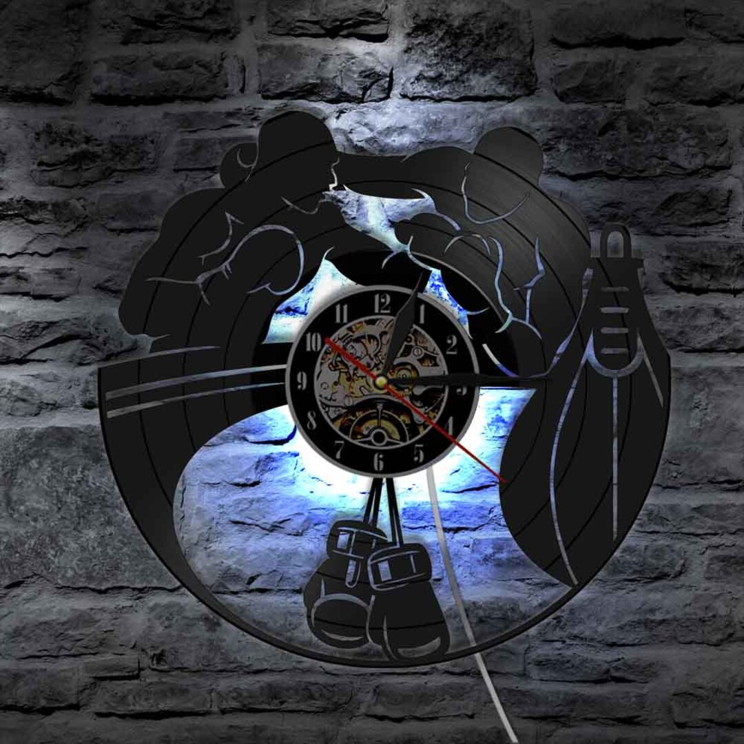 Boxing Gloves Clock RGB LED - Etsy