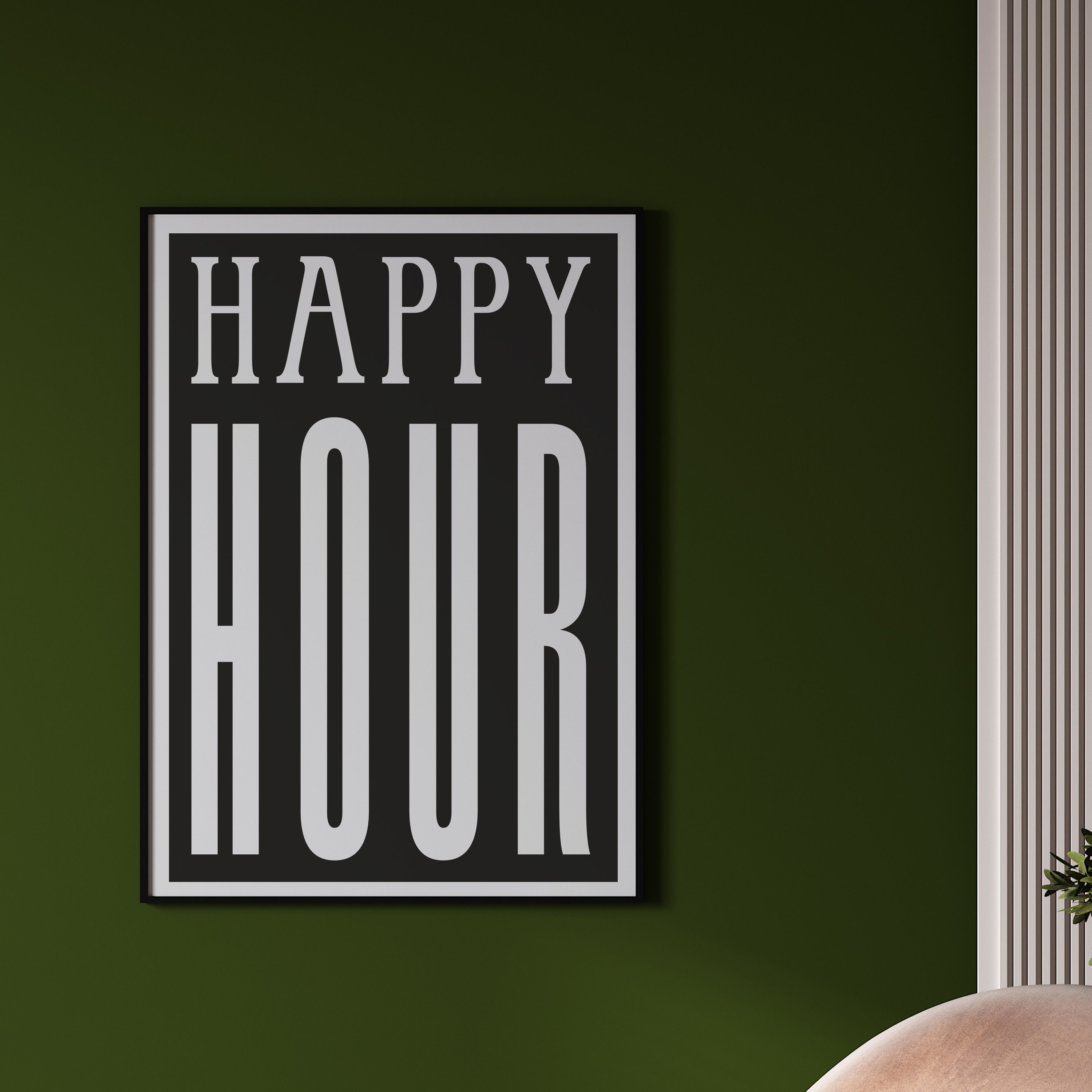 Happy Hour Drinks Print - Etsy UK