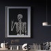 Skeleton Rocking Print - Etsy