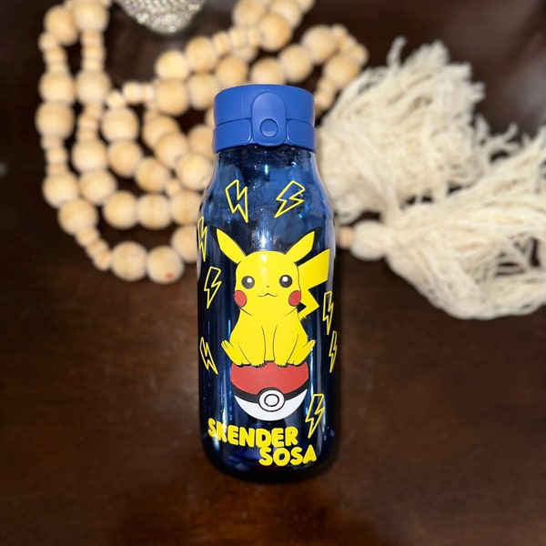 Pikachu Drinks Bottles - Etsy