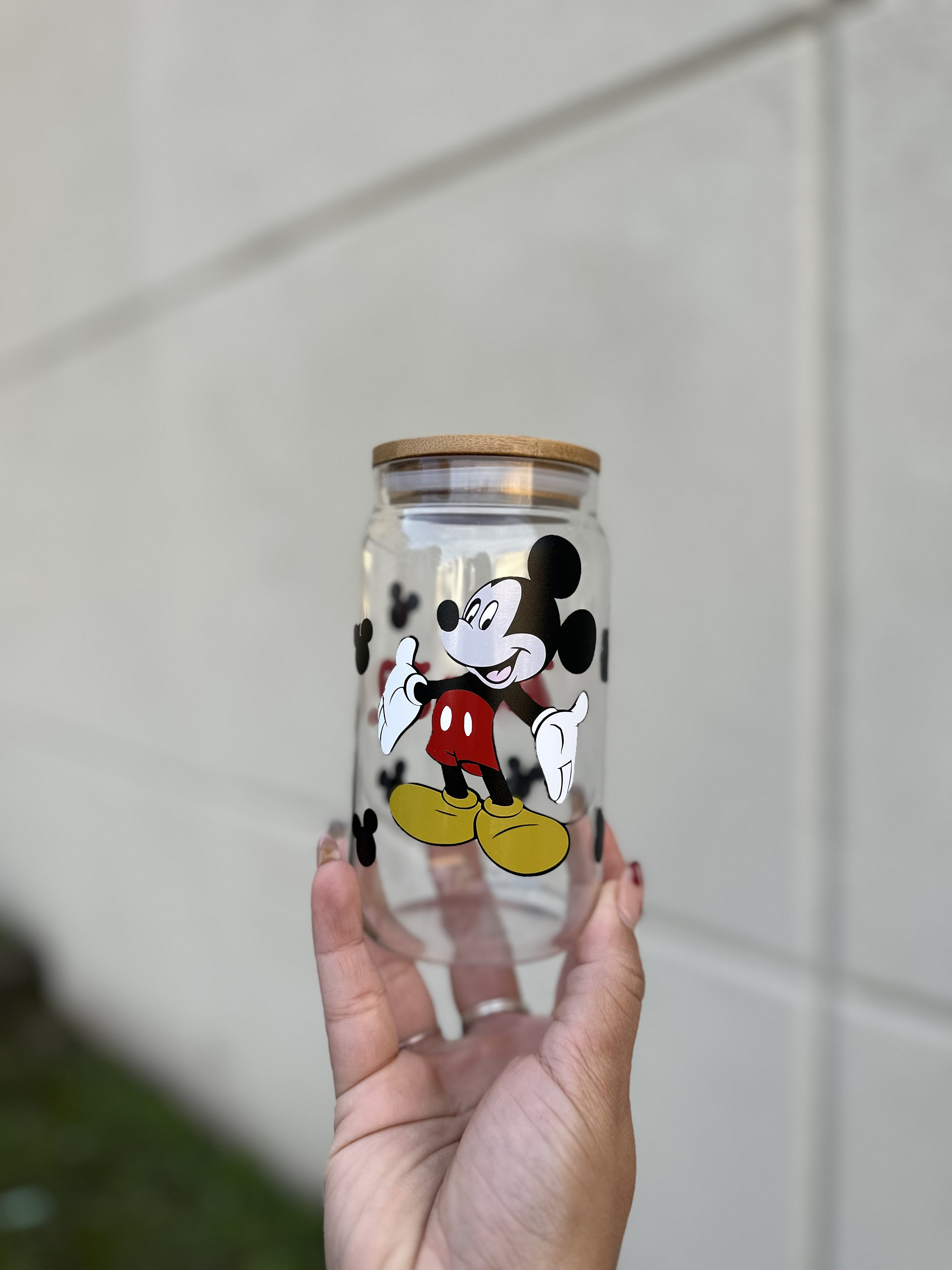 Mickey Mouse Glass Cup, Mickey Mouse Gifts, Kids Mickey Mouse Cup ...