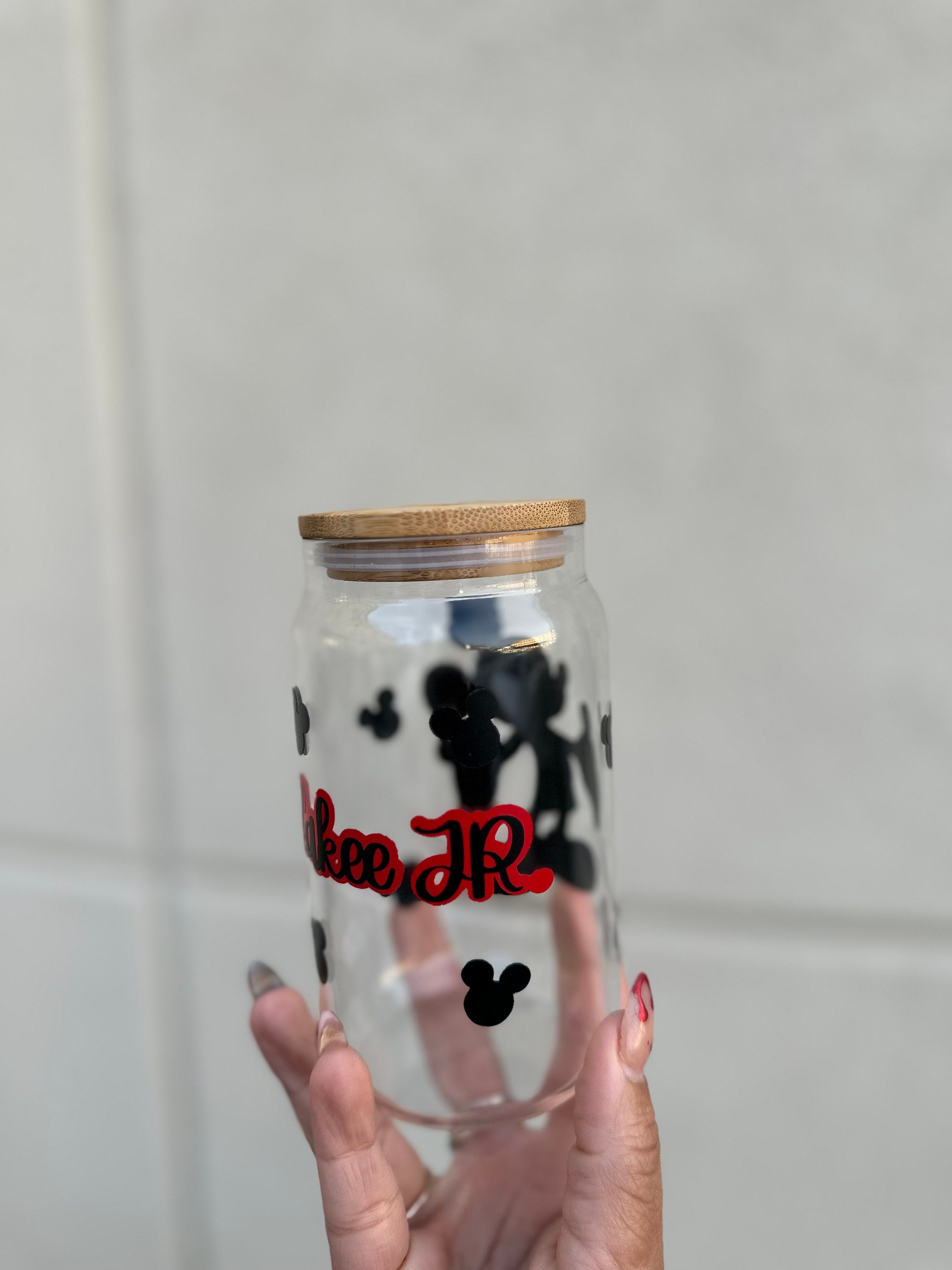 Mickey Mouse Glass Cup, Mickey Mouse Gifts, Kids Mickey Mouse Cup ...