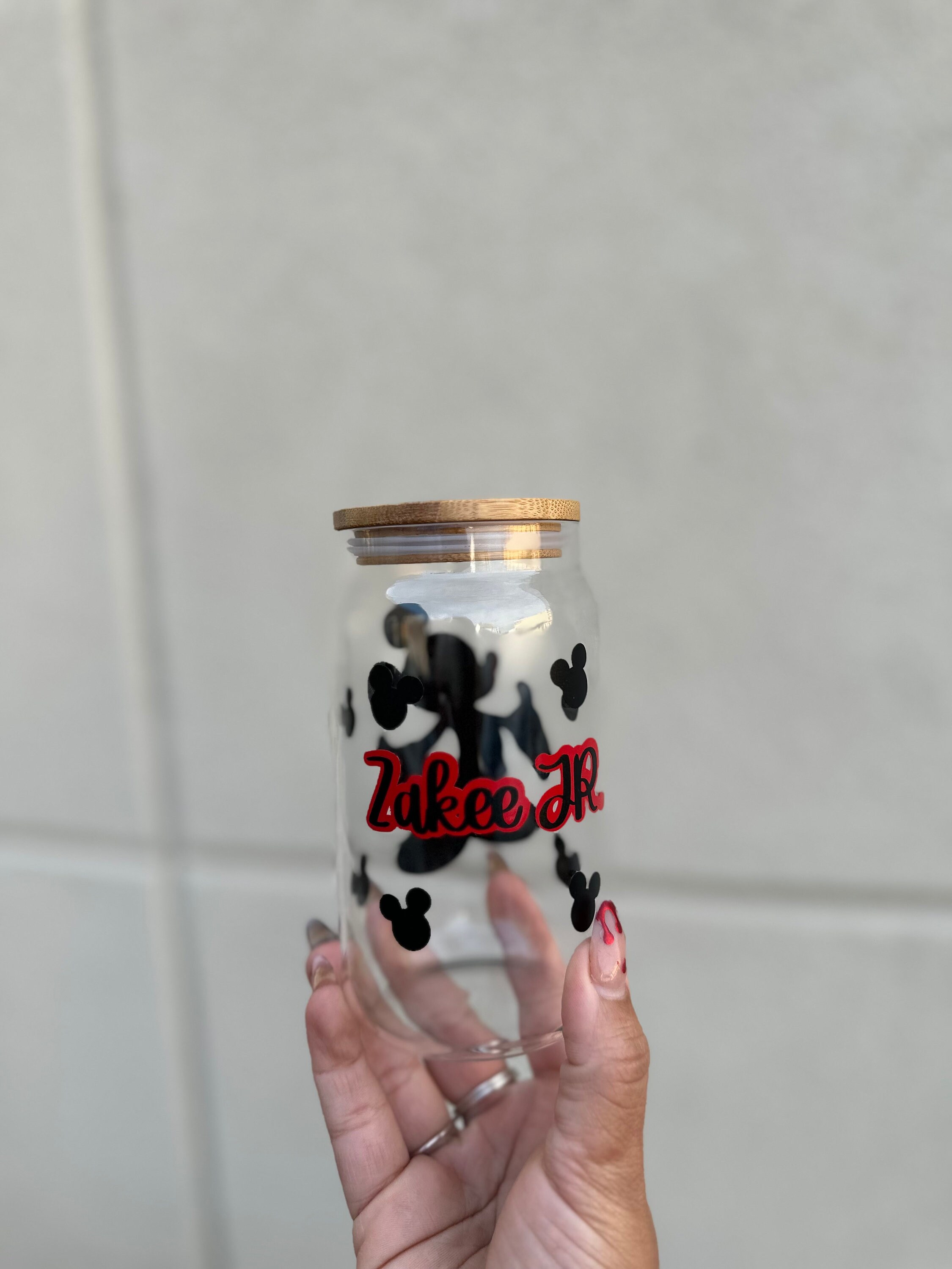 Mickey Mouse Glass Cup, Mickey Mouse Gifts, Kids Mickey Mouse Cup ...