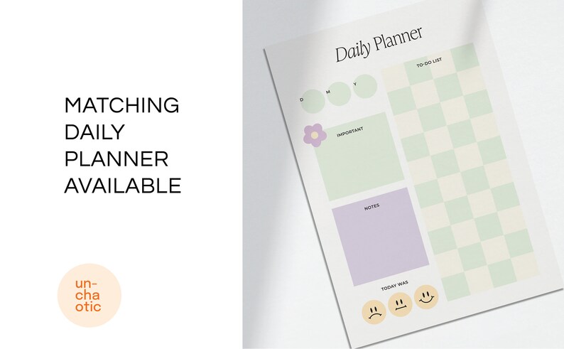 Pastel Weekly Planner Printable, Cute Personal to Do List, Productivity ...